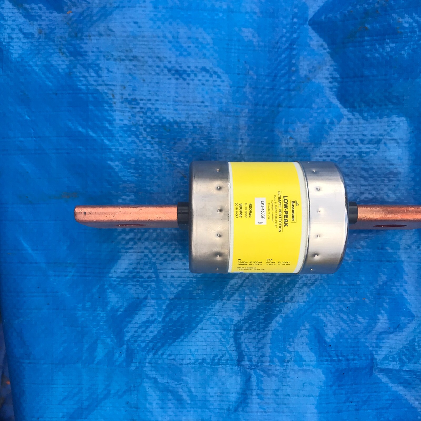 Bussmann LPJ-450SP 450A Fuse Class J 600 Vac 300 Vdc Time Delay/Current ...