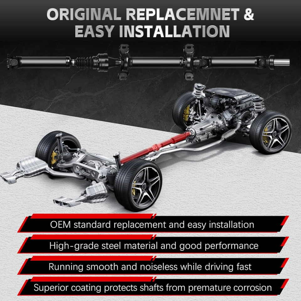 For Lexus RX330 RX350 Toyota Highlander AWD Rear Drive Shaft Prop Shaft ...