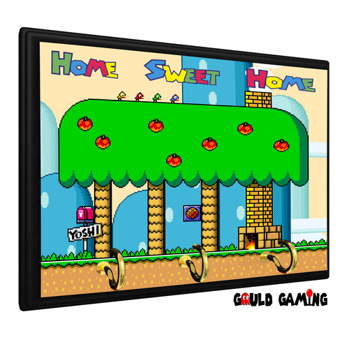 Super Mario World Key Holder Keys Organizer Hanger Video Game Yoshi ...