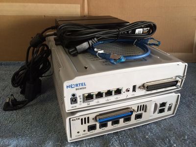 Nortel Avaya BCM 50 4 Line 16 Phone System 4x16 20 Voicemail 6 Unified ...