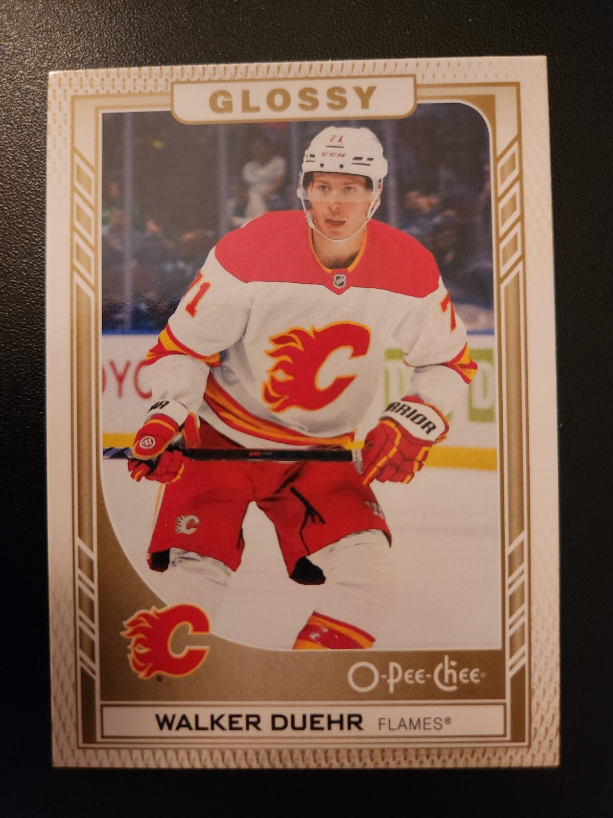 2023-24 UD Series 2 Calgary Flames Walker Duehr OPC Glossy RC card #R ...