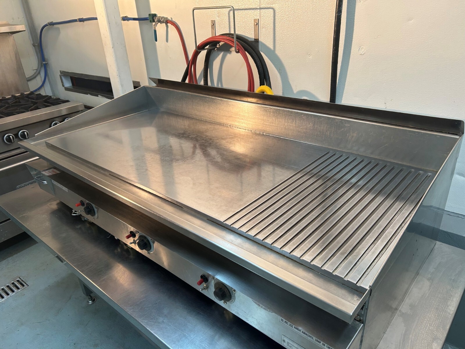 5’ Foot Keating Miraclean Griddle Hot-plate gas-fired | eBay