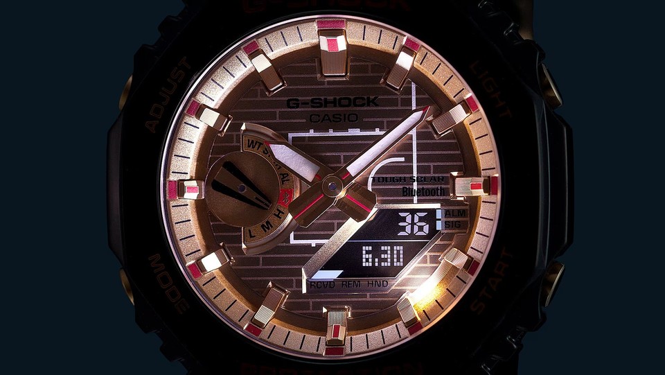 Casio Black Mens Analogue-Digital Watch G-shock Rui Hachimura Signature ...