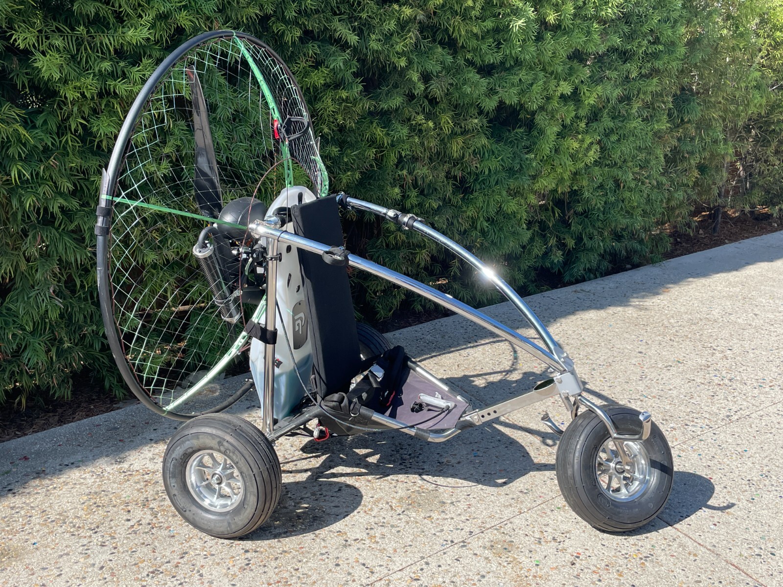 TrikeBuggy Mini-Bullet PPG Trike - With Gravity Zero Narrow 4" Wheels ...