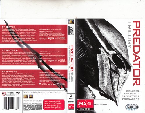 Predator-1987-Arnold Schwarzenegger/Predator 2/Predators-[3 Movies ...
