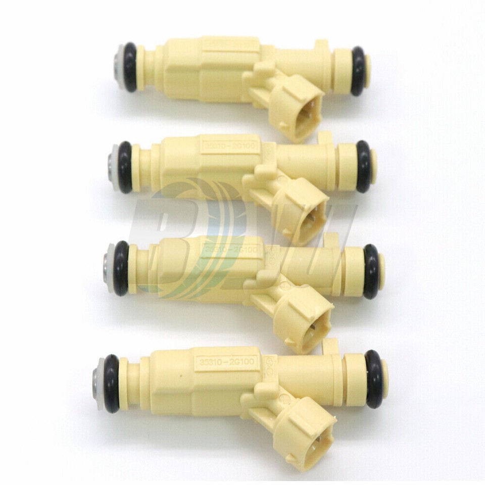 Set 4pcs Fuel Injector for 11-13 Hyundai Tucson 10-12 Kia Forte Koup ...