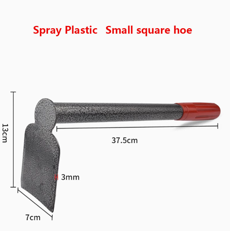 1pcs Wooden Handle Gardening Hoe Steel Garden Hand Weeding Dig Hoe Tool ...