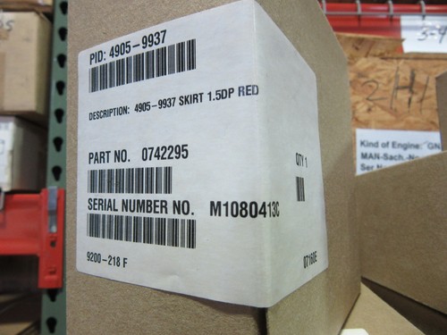 Simplex 0742295 Fire Alarm Skirt 1.5DP Red 4905-9937 NEW!!! in Box Free ...