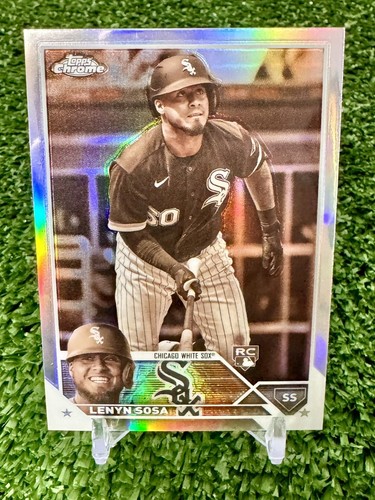2023 Topps Chrome Lenyn Sosa Sepia Refractor RC #114 CHI White Sox ...