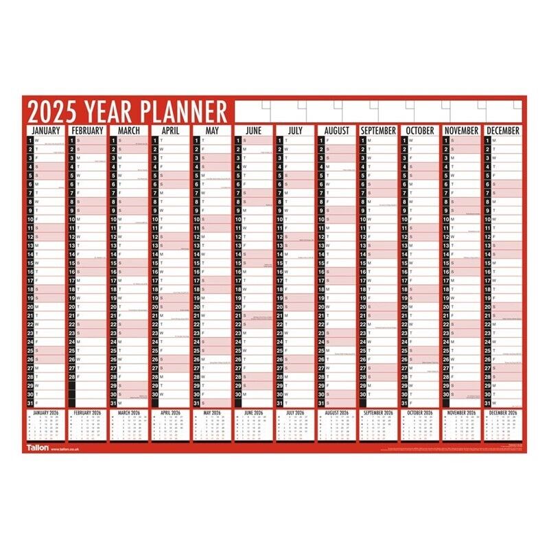 Year Planner 2025 Uk - Haily Kellsie Year Planner 2025 Uk - Haily Kellsie