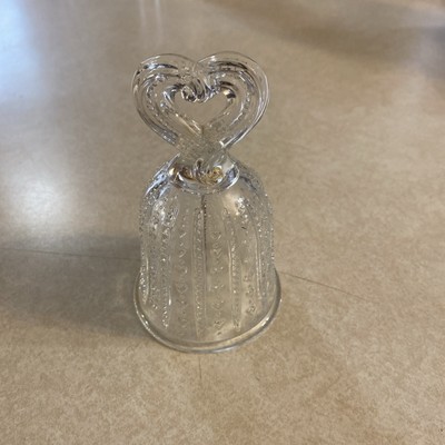 Fostoria Bell for Avon Treasured Moments Embossed Hearts Motif 1984 | eBay