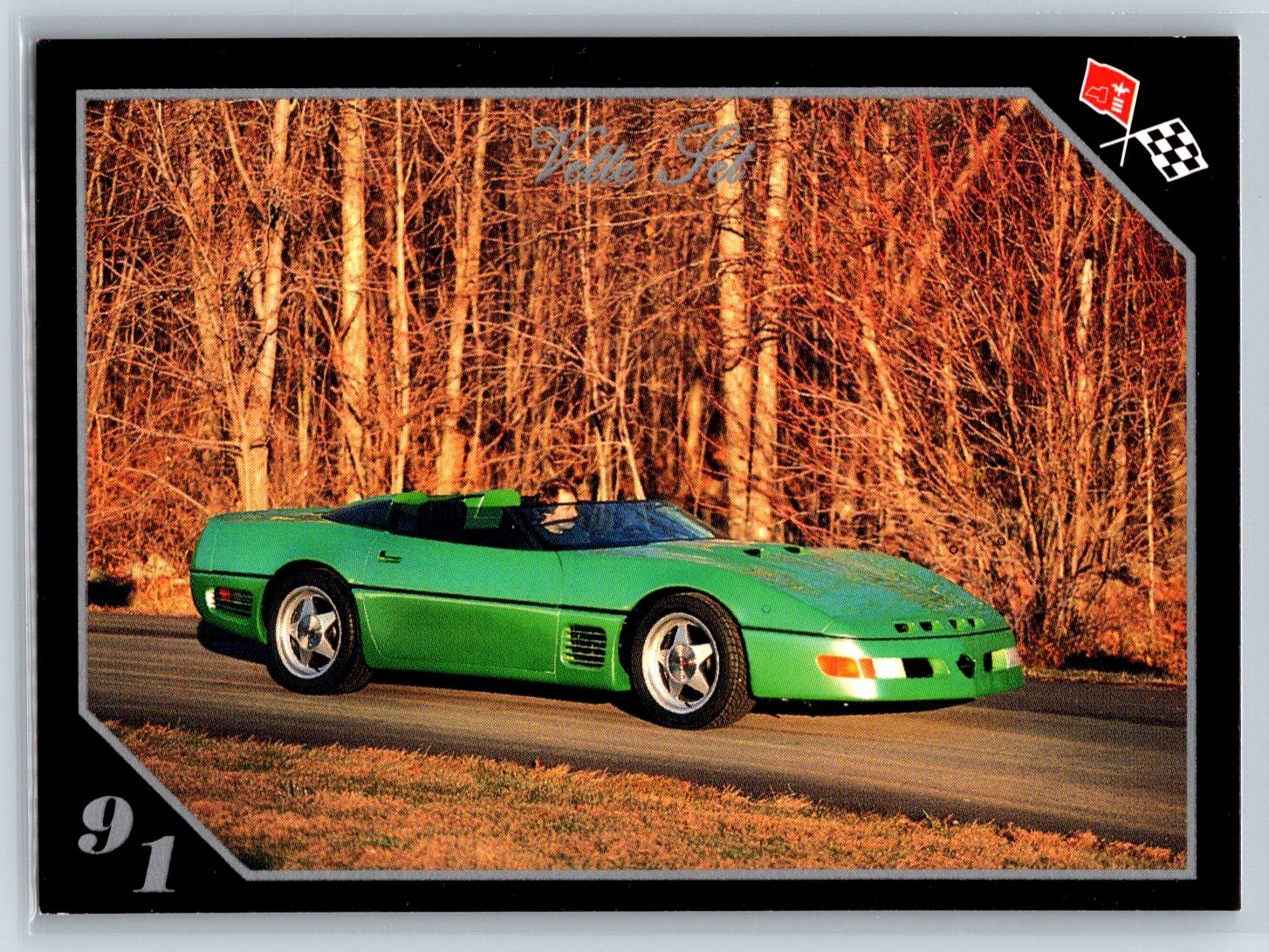 1991 Collect-A-Card Vette Set 1991 Callaway Speedster #98 | eBay