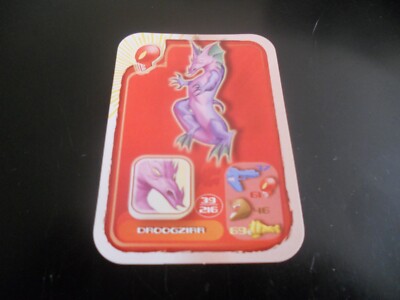 carte match cora delhaize spinning monster n°39 droogzirr | eBay