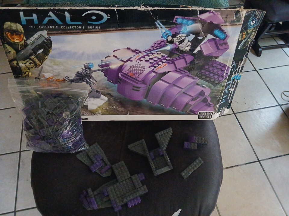 Halo Mega Bloks Covenant Wraith Set 96832 Near Complete w/ Elite | eBay