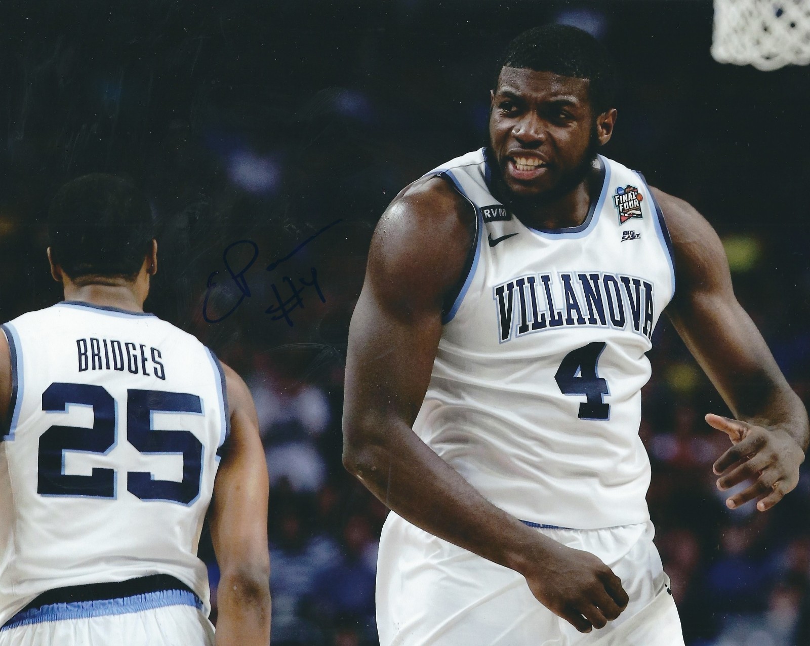 Autographed ERIC PASCHALL Villanova University Basketball 8X10 Photo ...