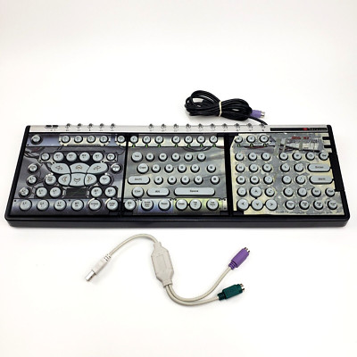 Ideazon Merc Stealth Steelseries Zboard Crossfire Gaming Keyboard PS/2 ...