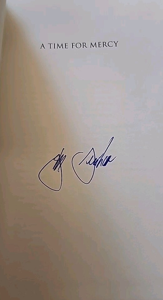 Signed - Time for Mercy by John Grisham. First Edition/Printing ...