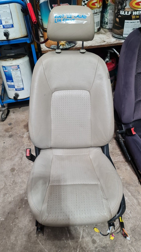 HOLDEN VE COMMODORE CALAIS 07 LEATHER LEFT HAND FRONT PASSENGER SEAT ...