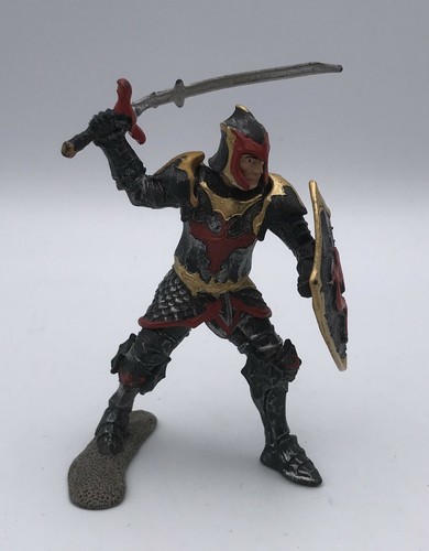 Schleich Eldrador RED DRAGON SOLDIER w/Sword Knight 70103 Retired 2013 ...