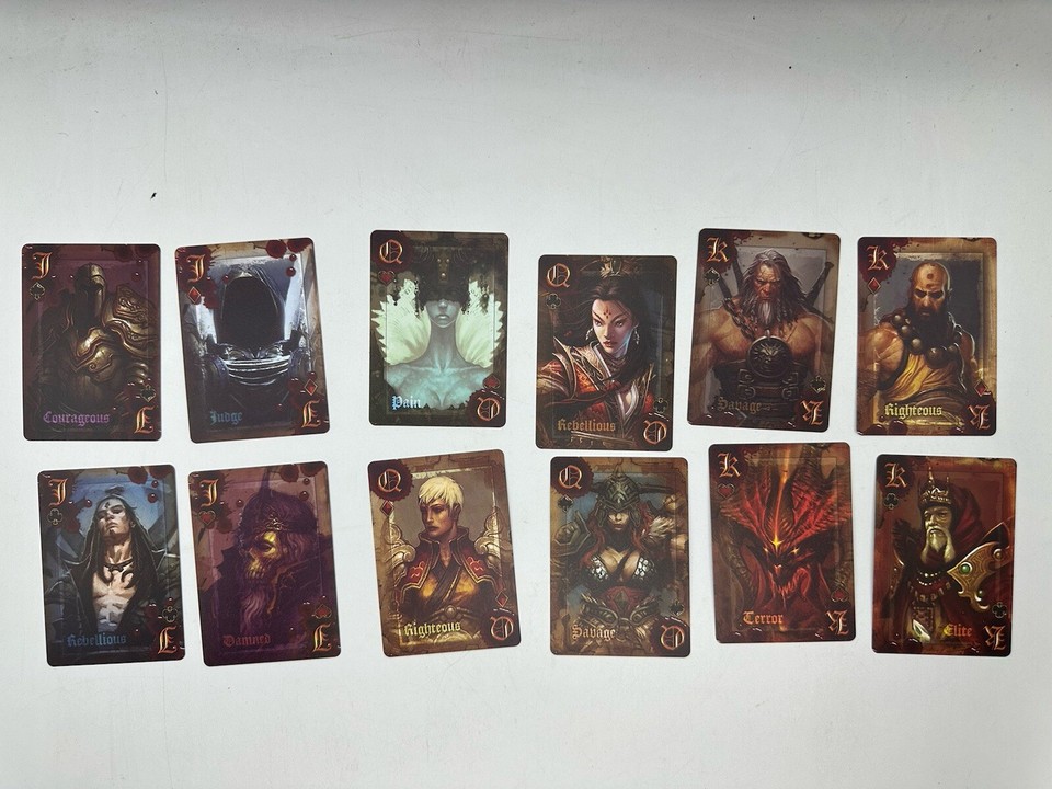 Diablo III 3 Collector’s Poker Cards Set Blizzard Blizzcon Exclusive ...