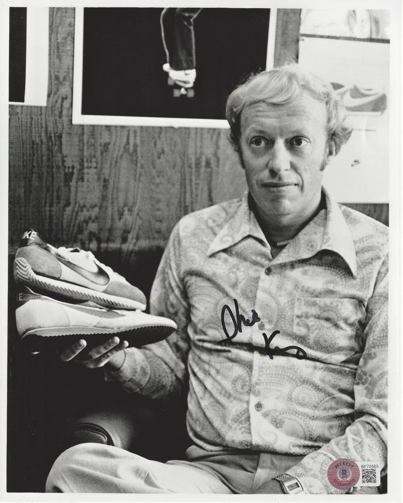 PHIL KNIGHT - NIKE FOUNDER SIGNED 8x10 PHOTO SPORTS JORDAN SHOES ...