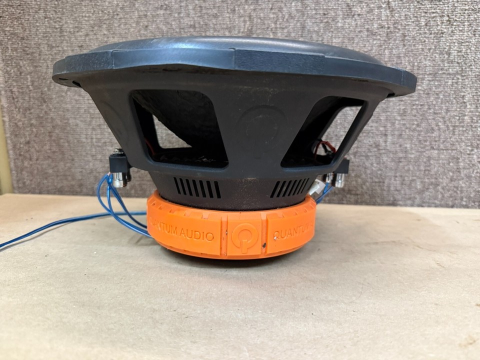 Quantum Audio Q2500/120 12 inch 2500 Watts 4 Ohm Dvc Subwoofer | eBay