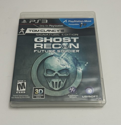 Tom Clancy's Ghost Recon Future Soldier PlayStation 3 PS3 Game Complete ...