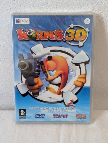 Worms 3D Mac DVD Single Multiplayer 2003 | eBay