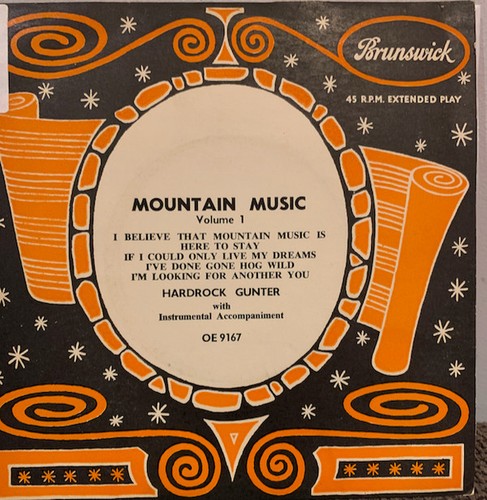 Hardrock Gunter - Mountain Music Volume 1, 7", (Vinyl) | eBay