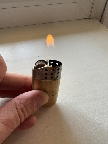 Rare German Wehrmacht Luftwaffe WWII WW2 Gasoline Lighter Marked GJ ...