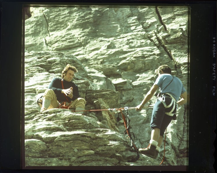 The Eiger Sanction 1975 Clint Eastwood climbing mountain Original 5x4 Negative | eBay