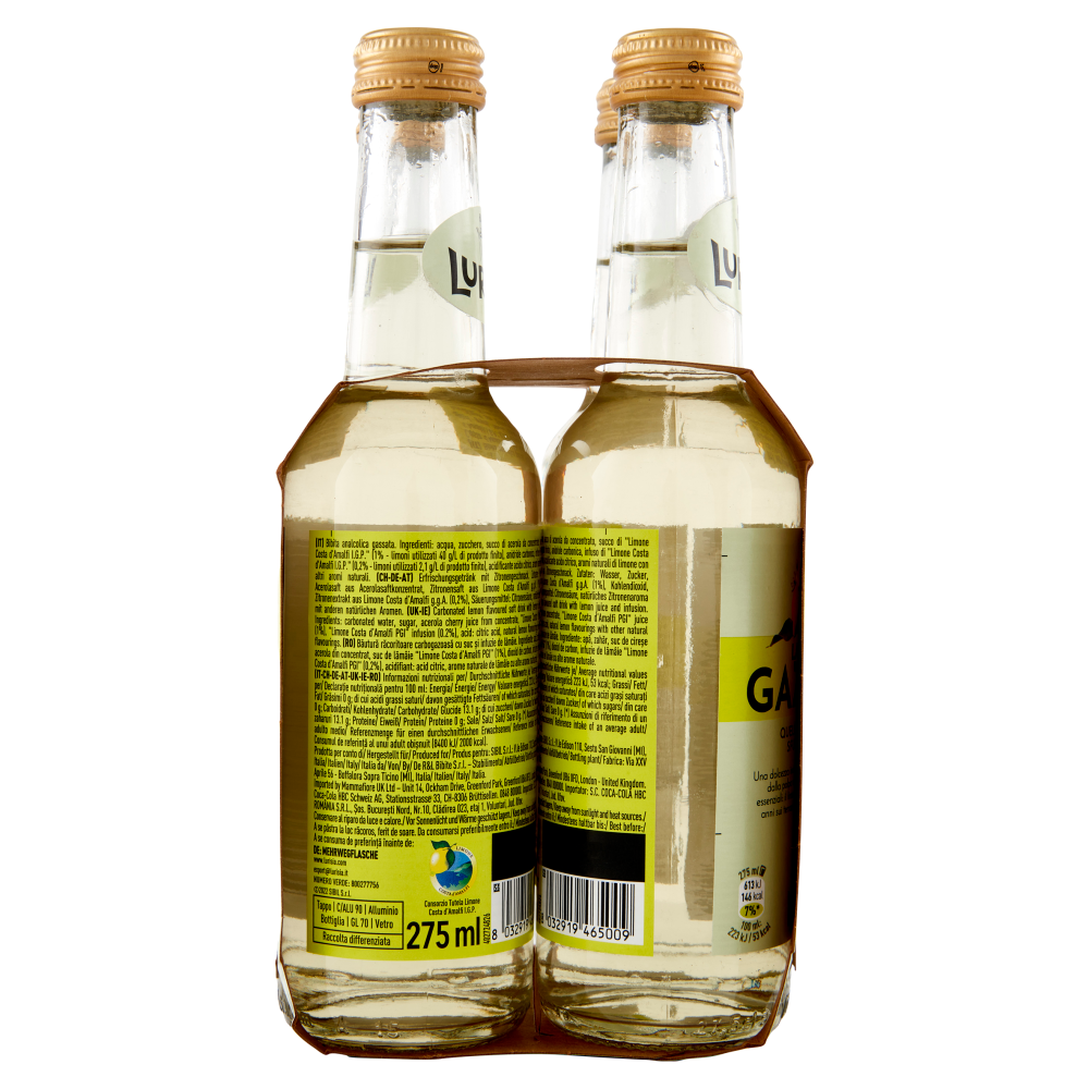 24x Lurisia Gazzosa Amalfi-Zitrone Kohlensäurehaltiges ...