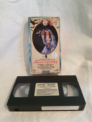 I MARRIED A VAMPIRE Original 1989 Starmaker Entertainment VHS Tape ...
