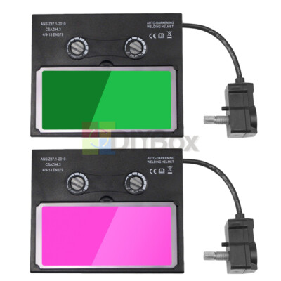 Auto Solar Darkening Replacement TIG Welding Helmet Mask Grinding Lens ...