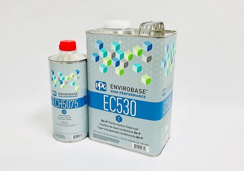 Ec530 Ppg Envirobase 1 Gal Clearcoat 1 Qt Ech5075 Hardener FREE ...