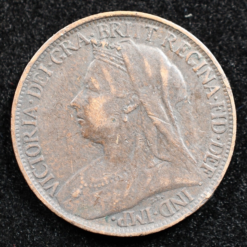 Great Britain 1 Farthing 1898, Coin, Inv#C672 | eBay