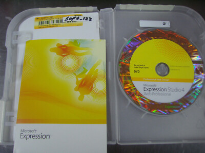 MS Microsoft Expression Studio 4 Web Professional Full English DVD =NEW BOX= | eBay
