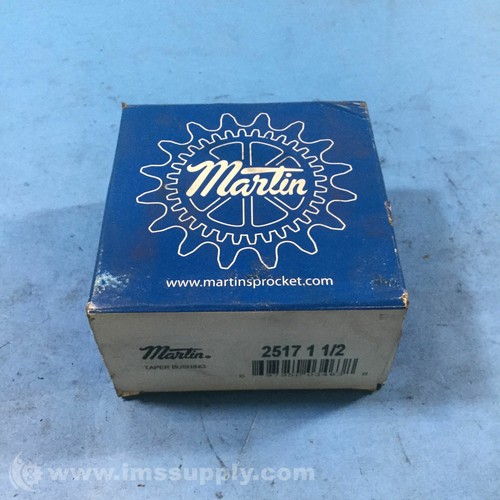 Martin 2517 1 1/2 Size 1-1/2 inch Taper-Lock Bushing, 2517 Series FNFP ...