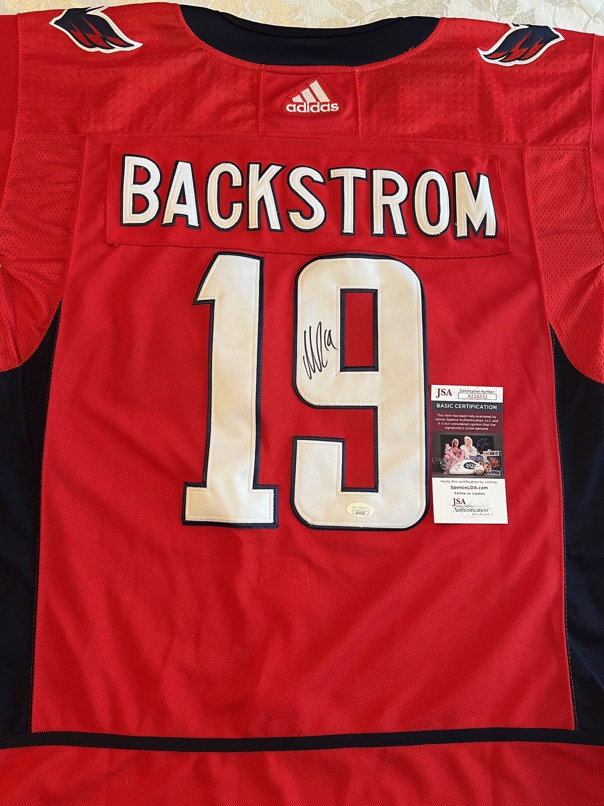 Nicklas Backstrom Autographed Memorabilia | Signed Photo, Jersey ...