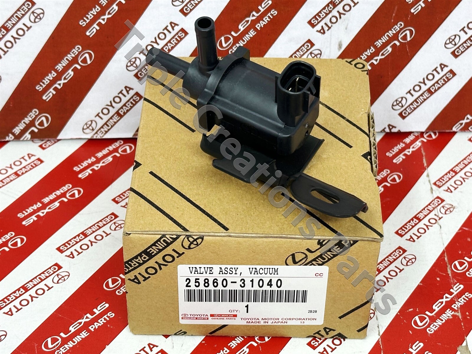 TOYOTA GENUINE 25860-31040 VALVE ASSY, VACUUM SWITCHING, NO.1 OEM ...