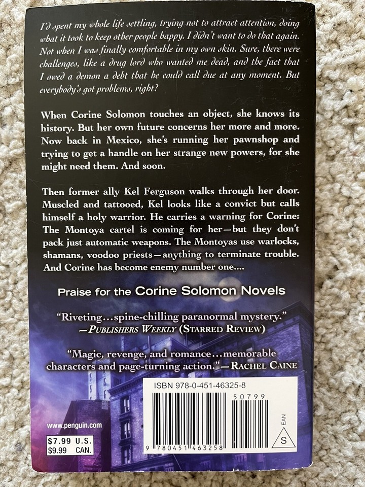 Lot Of 5 ANN AGUIRRE Books CORINE SOLOMON SERIES #1-5 COMPLETE Blue ...