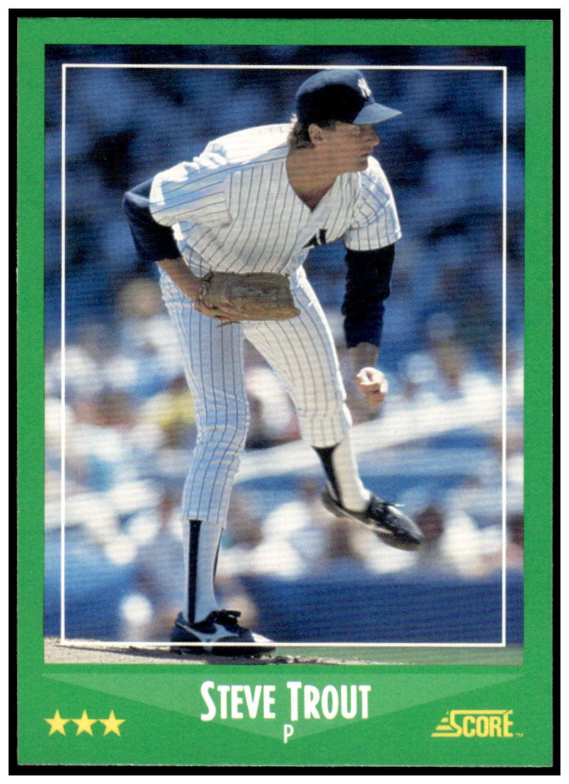 1988 Score #342 Steve Trout NM | eBay