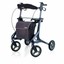Topro Pegasus Carbon Fibre Rollator with Backrest and Bag - Blue or ...