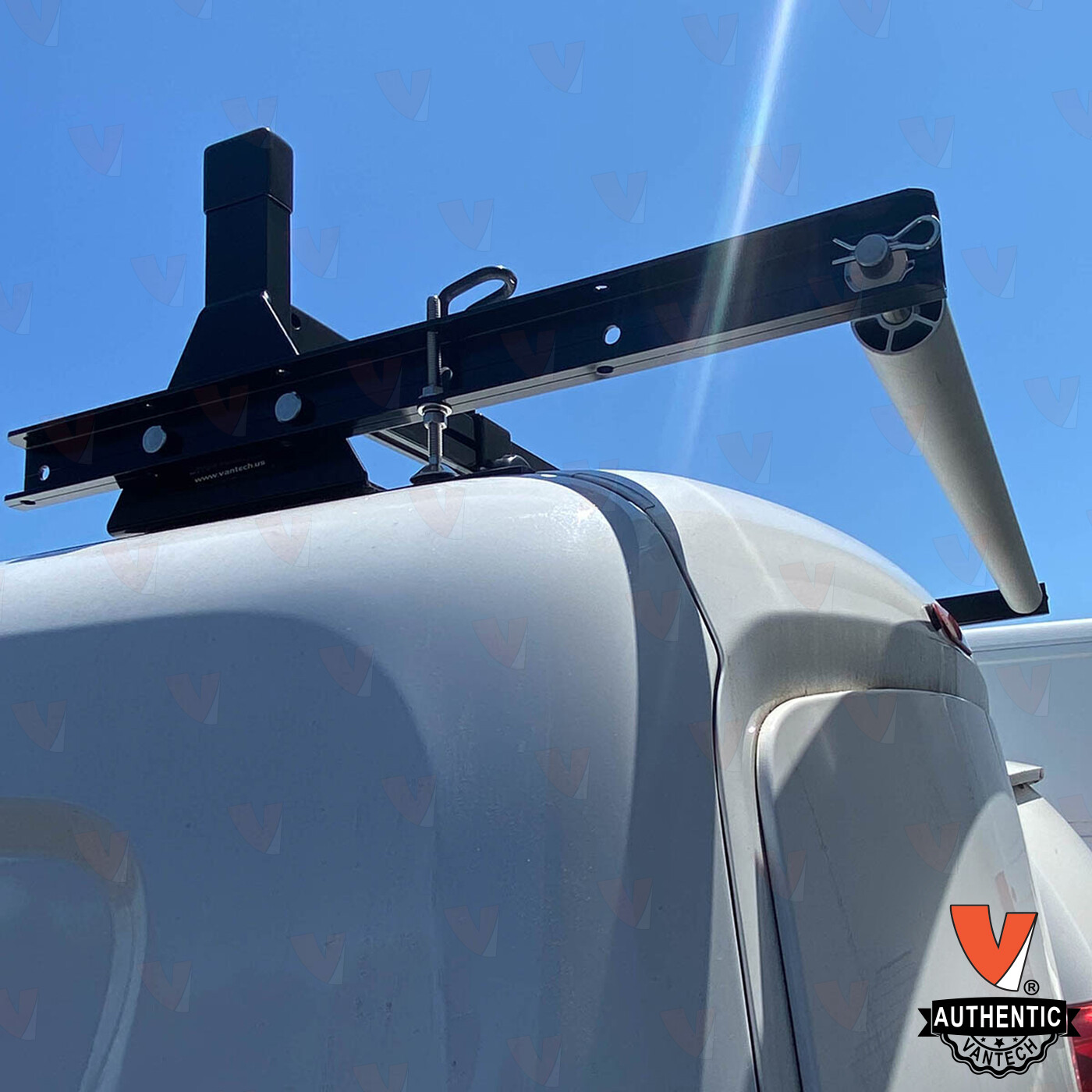 2 Bar Steel Ladder Rack w/Roller Fits: RAM ProMaster City All Years ...