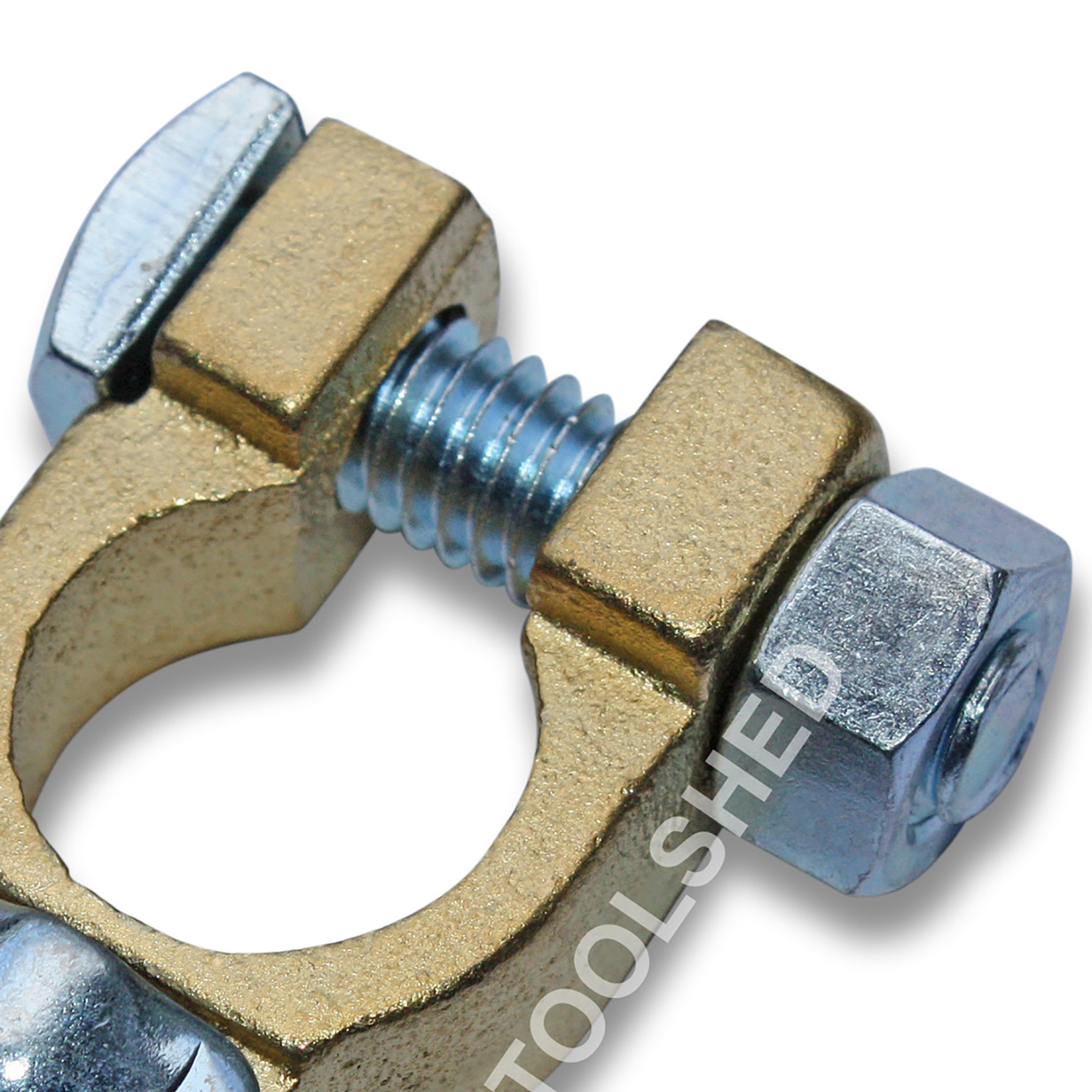 Battery Terminals 12pcs Brass Saddle Type Car Battery Terminal ...