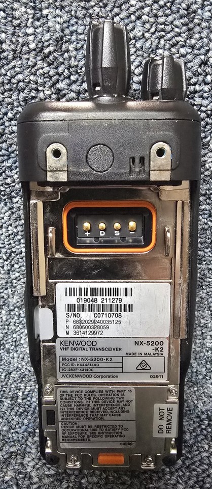 Kenwood NX-5200-K2 VHF P25 DMR NXDN Digital Radio NX5200 Nexedge buy 1-9 units | eBay