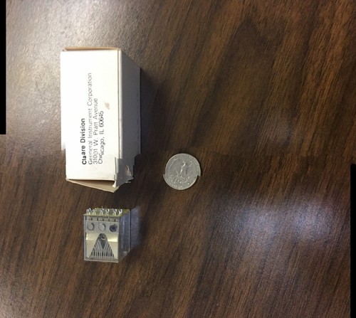 Clare 6PDT Relay, 12 VDC @ 35 mA, 325 ohm Coil | eBay