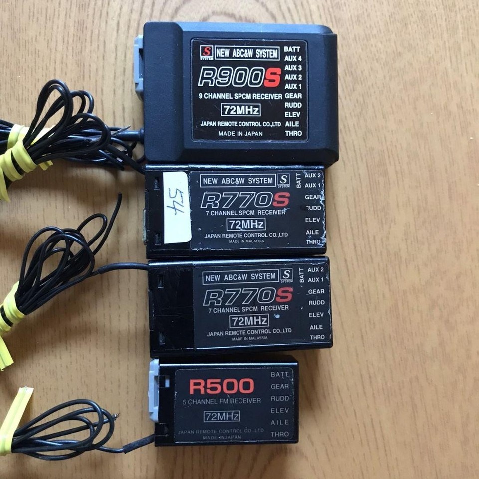 Jr Receiver Set 2.4Ghz Rc Receiver For Drones Airplanes & Helicopters ...