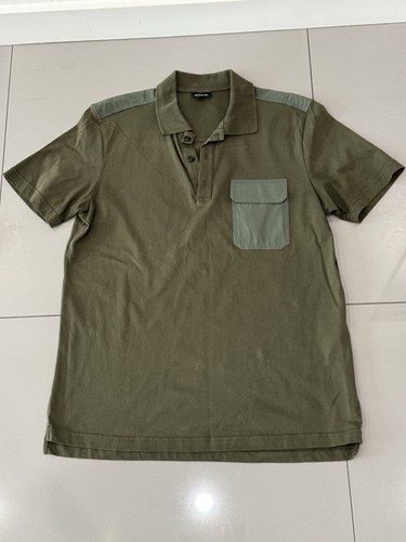 DIESEL MENS Shirt Olive GREEN Sz Medium D78 | eBay