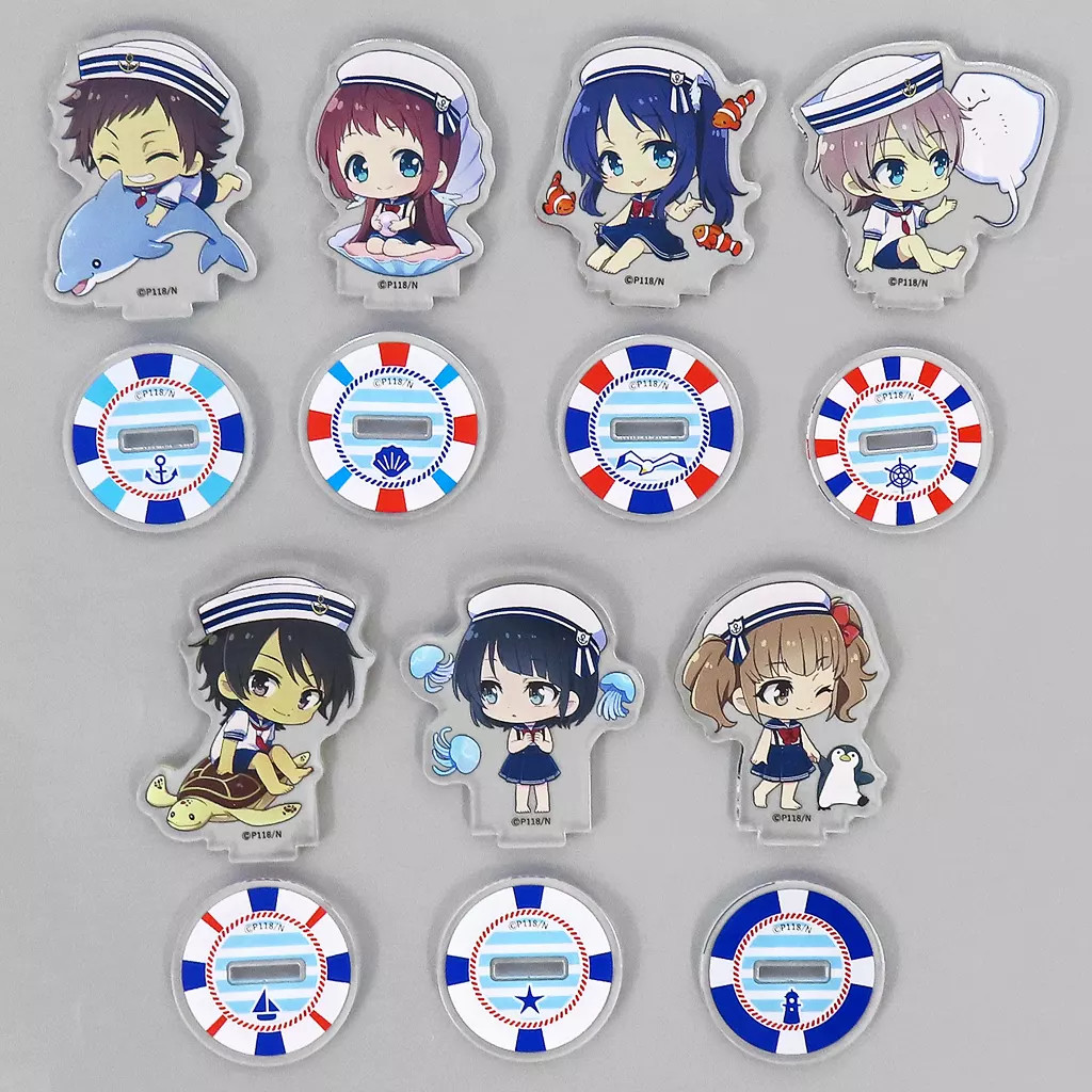 Acrylic stand/acrylic panel set of 7 types Acrylic stand figure mini | eBay